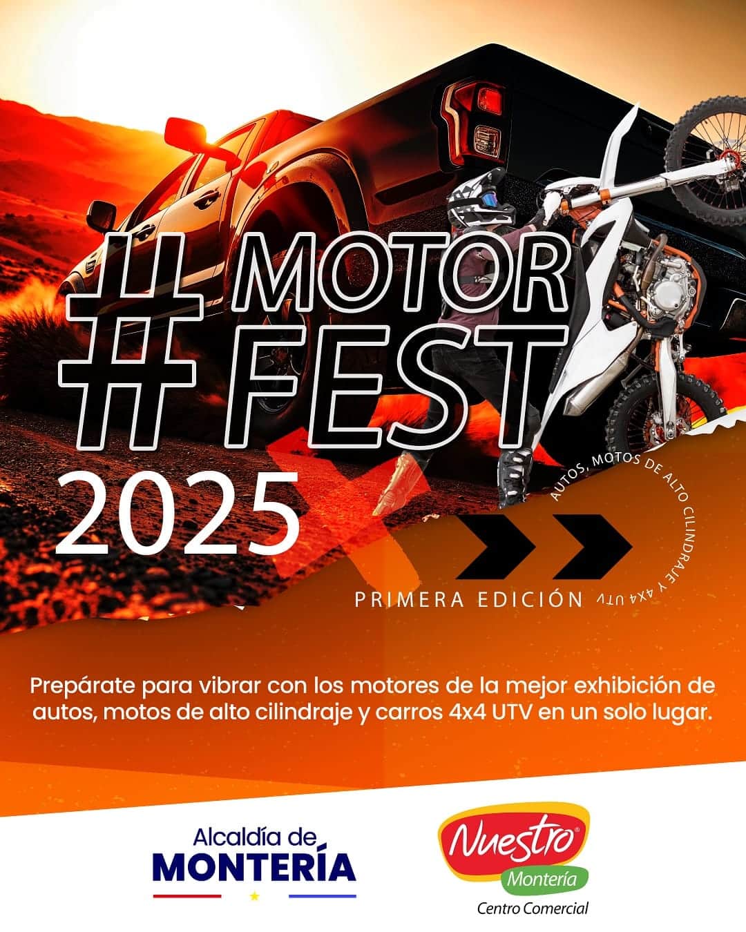 Llega a Montería el MotorFest 2025: el mejor evento para los amantes de ...